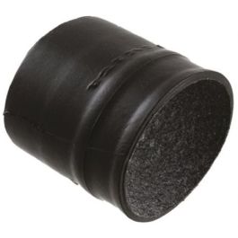 202K153-25/225-0 Straight Cable Boot Black with Lip