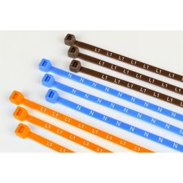 Printed ID Electrical Nylon Cable Ties